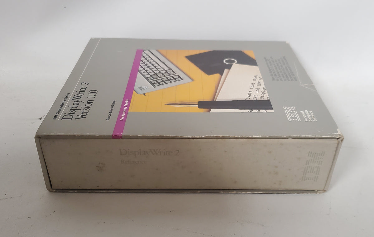 Vintage IBM DisplayWrite 2 Series Version 1.10 Reference Guide 6361882 – ThatThingYouLove