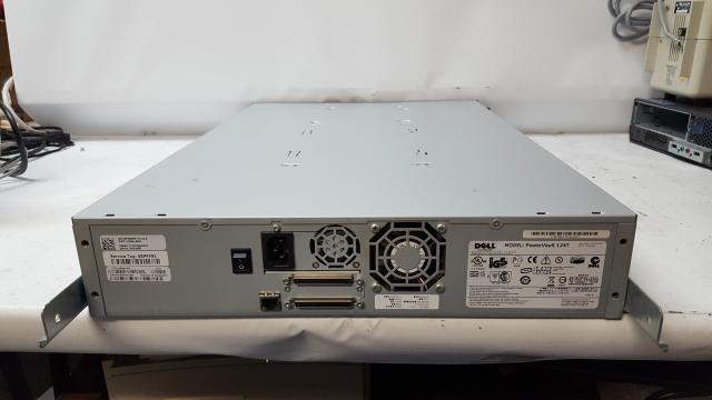 Dell PowerVault 124T Backup Tape Drive Library As Is for Parts ...