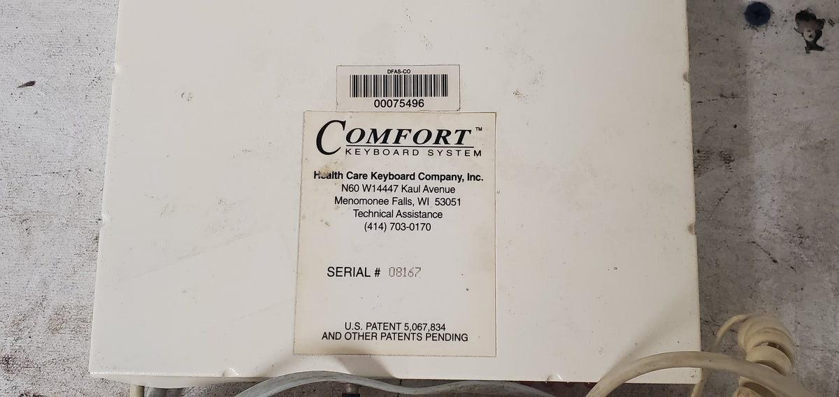 Vintage Comfort Keyboard Systems Ergomagic Mechanical AT/PS2 Keyboard ...