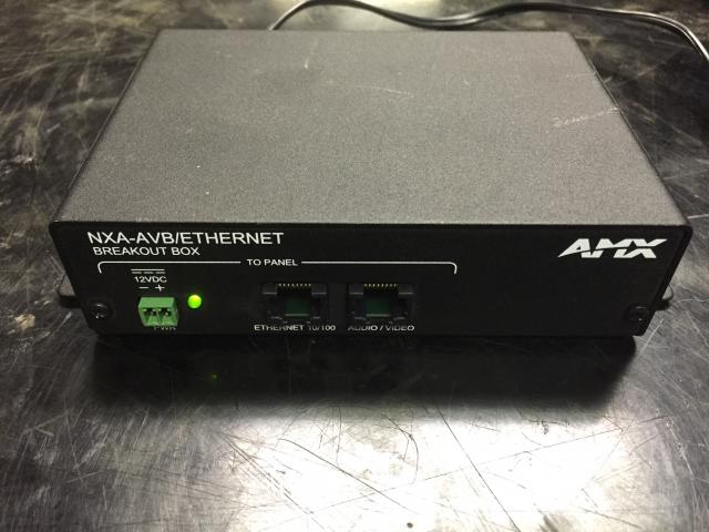 AMX NXA-AVB/Ethernet AV Breakout Box for Modero systems w/ Rack Mounts ...