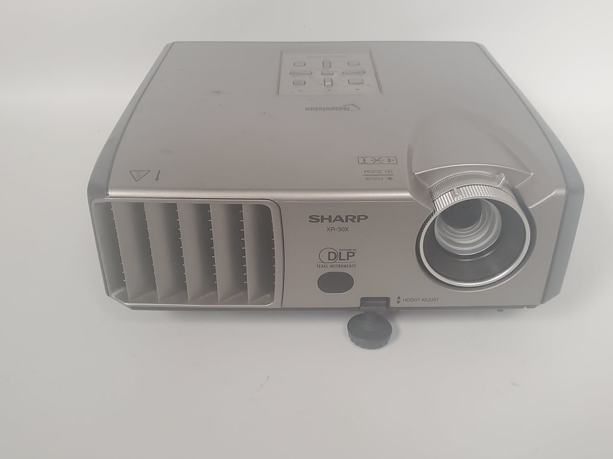 Sharp XR-30X DLP Multimedia Notevision Projector 848 Lamp Hours ...