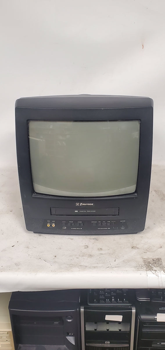 Retro Gaming Emerson EWC1302 13" CRT TV Combination VCR VHS Player Mon ...