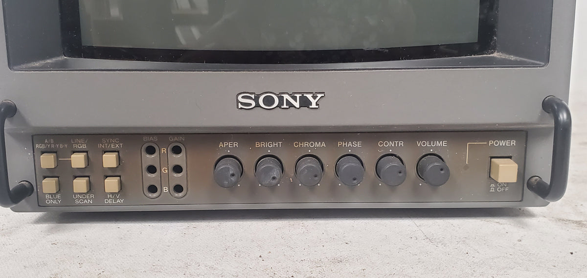 Vintage Gaming Sony Trinitron PVM-8044Q 8" CRT Color Video Monitor ...
