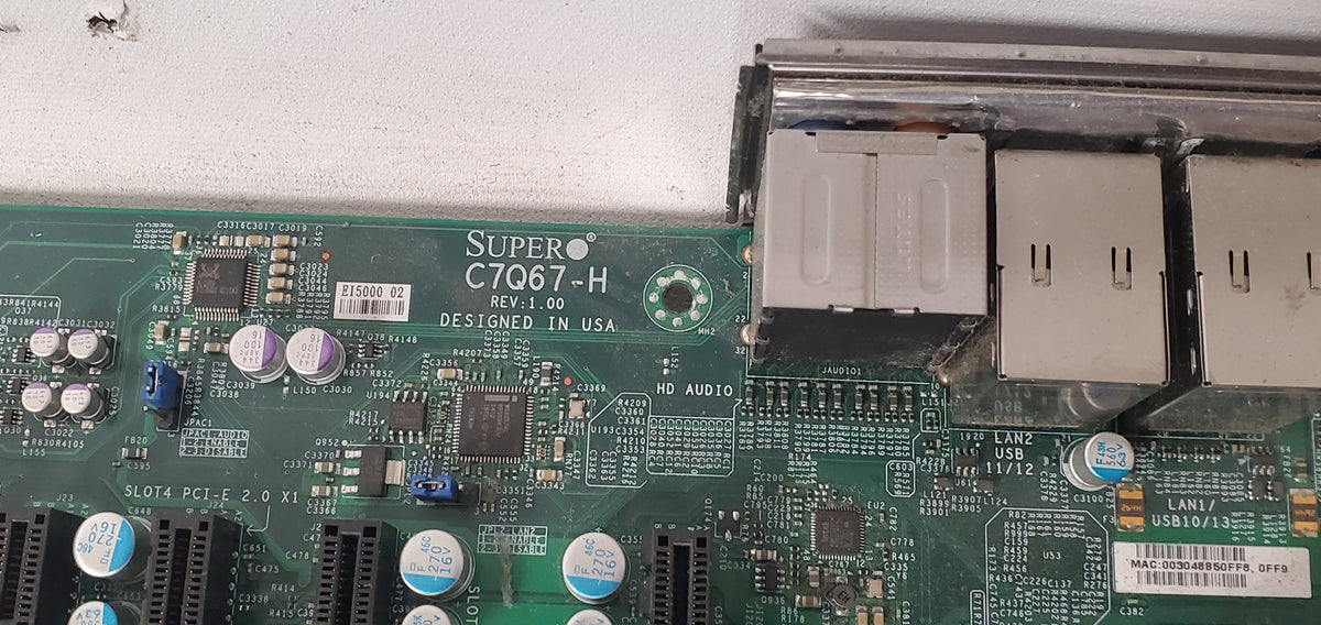 Supermicro C7A67-H AMI Aptio LBS-UP1 Server Motherboard – ThatThingYouLove