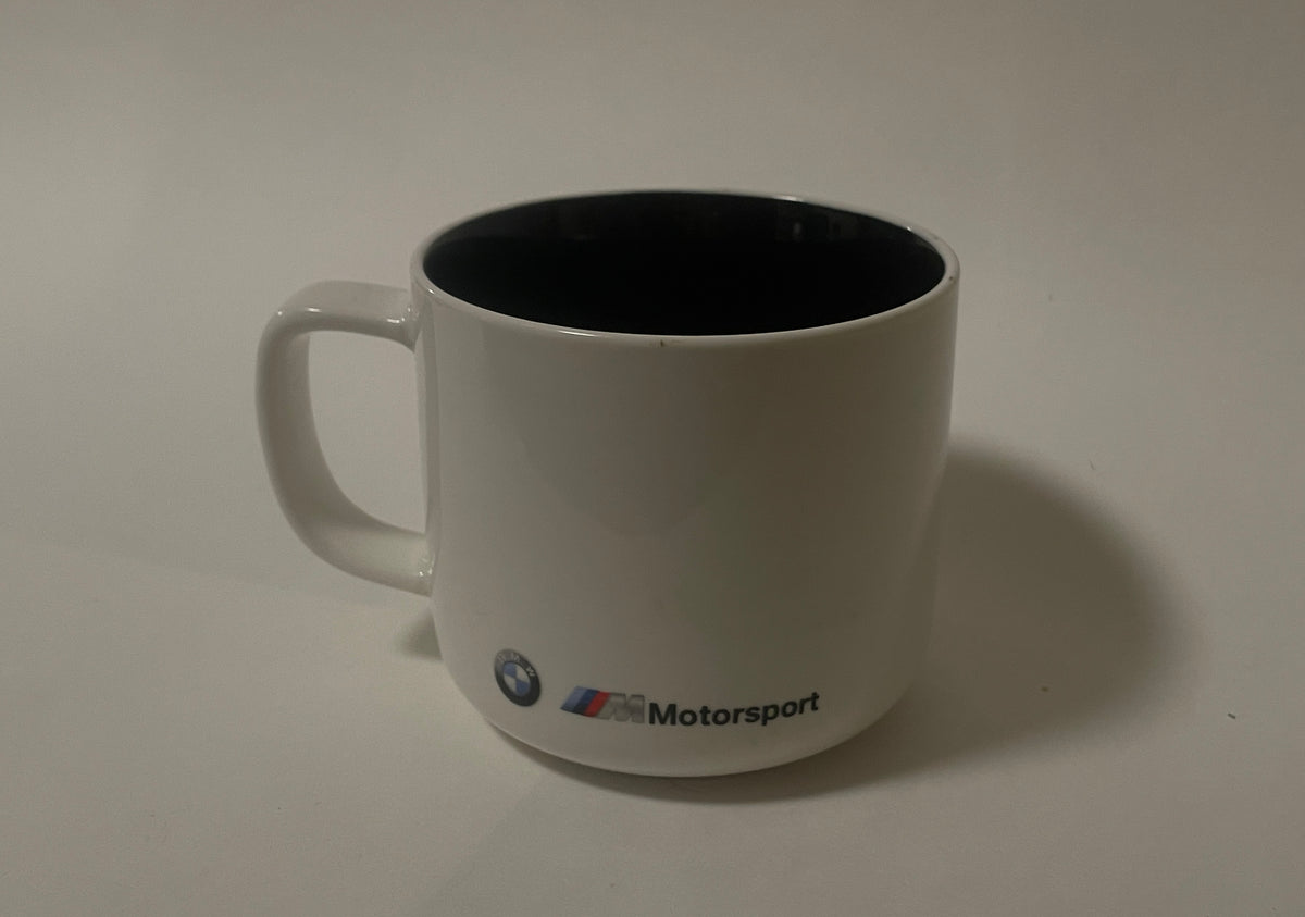 Original BMW M Motorsport Cup Mug Every Second Counts RARE ...
