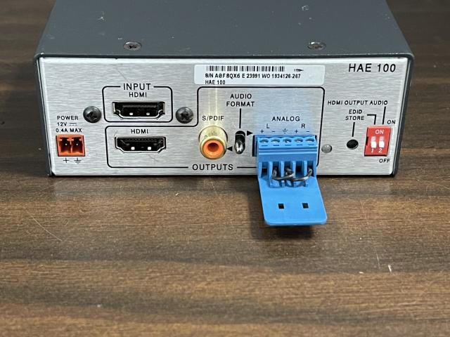 Extron HAE 100 HDMI Audio Extractor – ThatThingYouLove