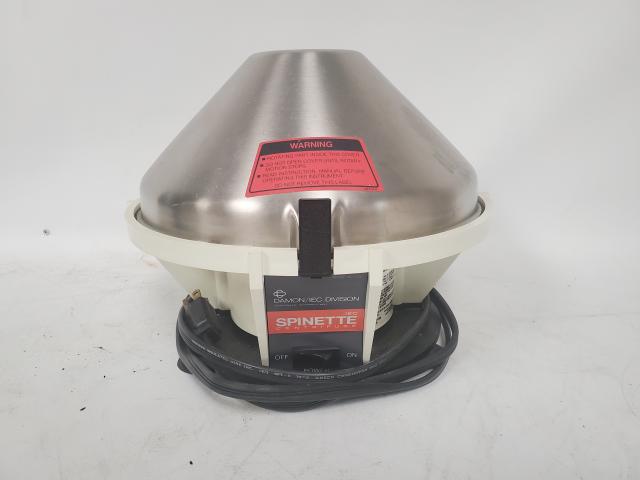Damon IEC Division Spinette Laboratory Covered Centrifuge ...